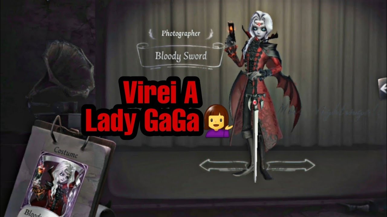 IDENTITY V - GamePlay Photographer - Skin Bloody Sword - YouTube