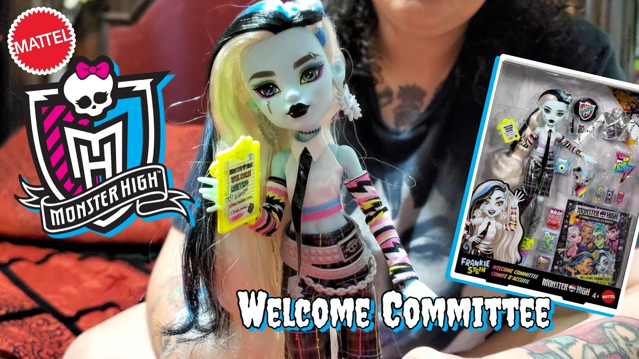 NEW Frankie Stein Welcome Committee 2025 Monster High Doll by Mattel ...