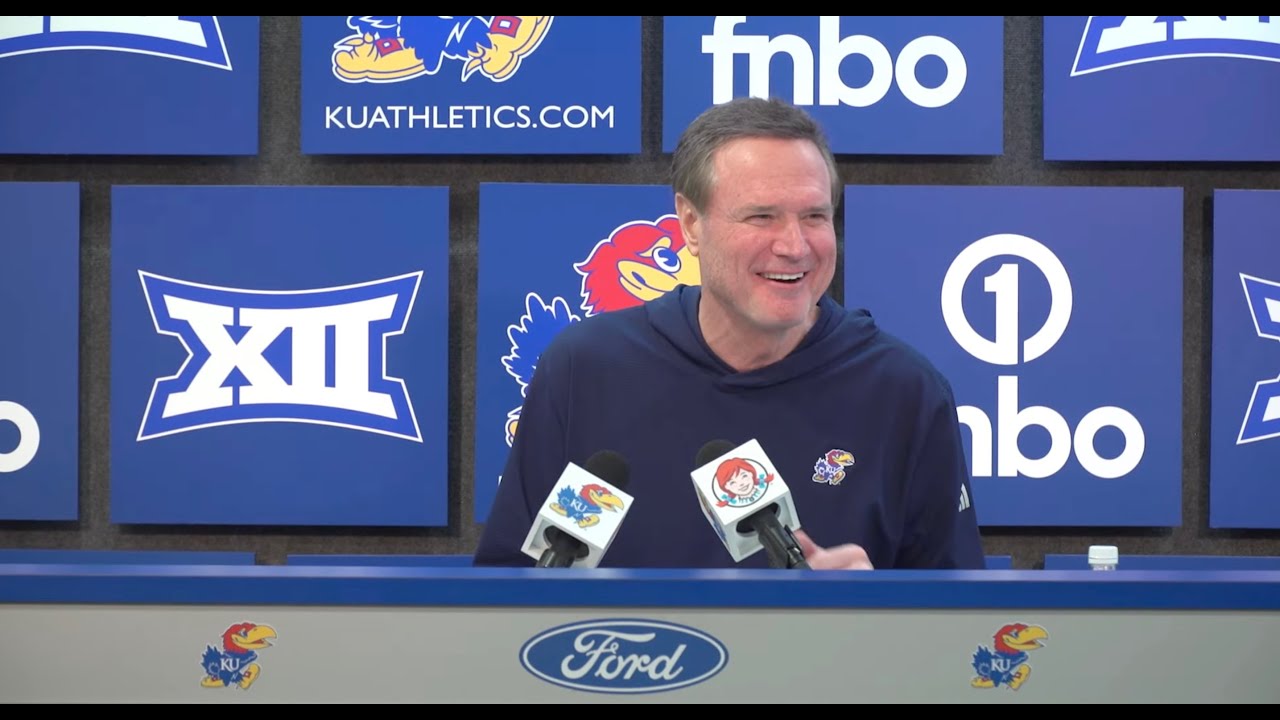 Kansas Head Coach Bill Self previewing Baylor 1-15-26 - YouTube