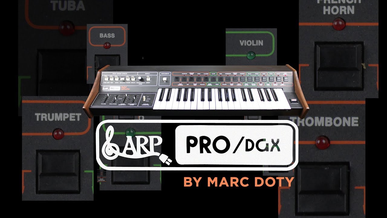 01- The ARP Pro DGX- Part 1: Controls - YouTube