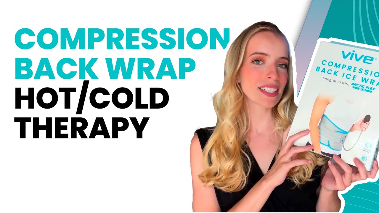 🚀 Ultimate Vive Compression Back Wrap: Hot/Cold Therapy & Support 🌟 ...