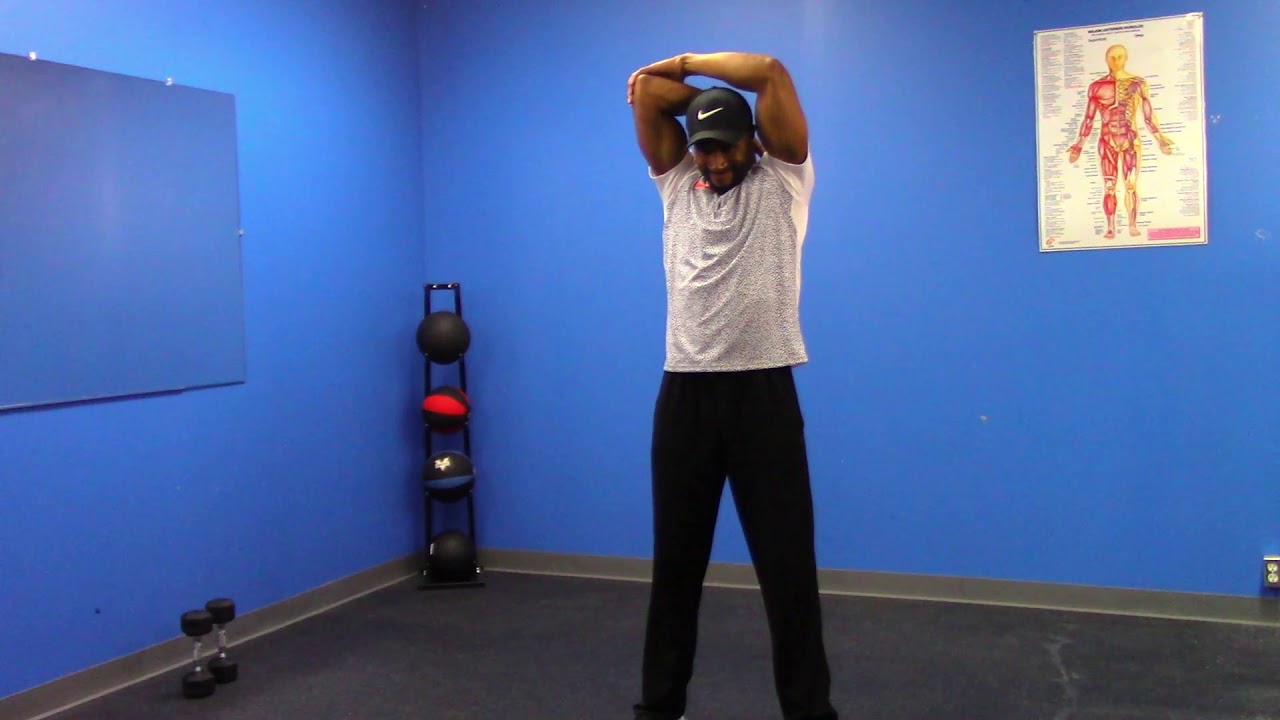 How To Perform Tricep Stretch - YouTube