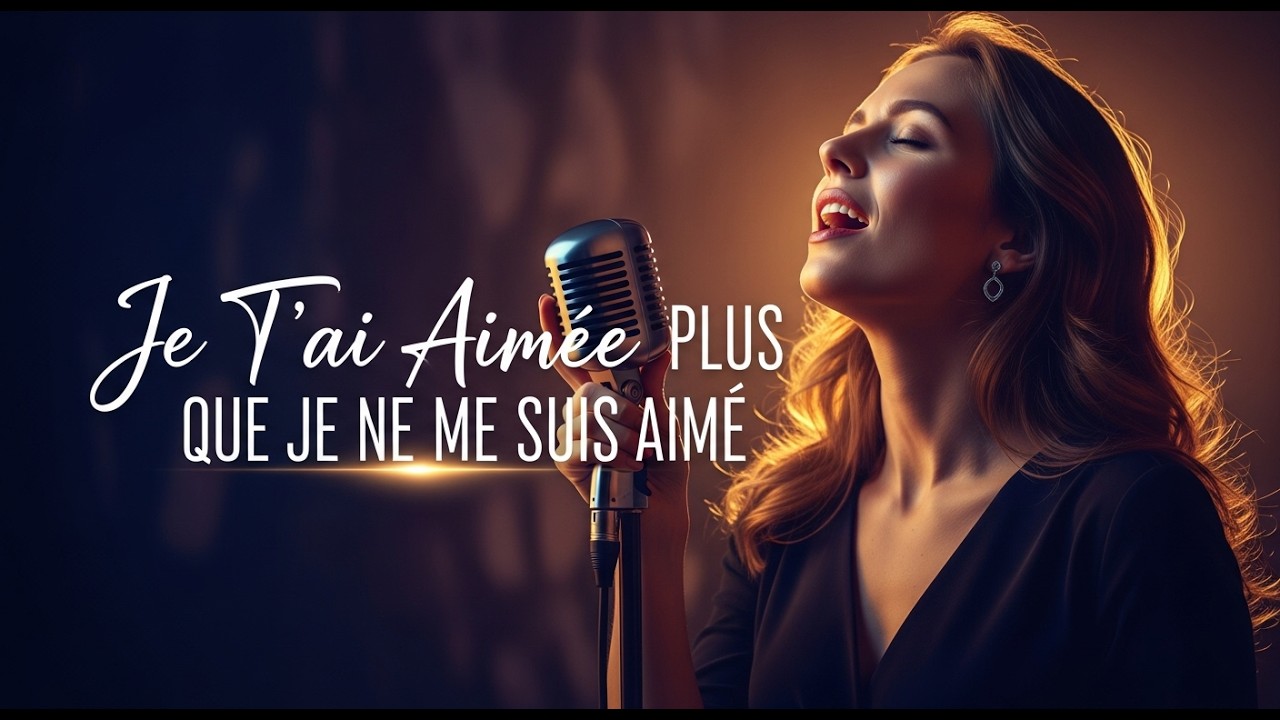 Je t’ai aimée plus que je ne me suis aimé. - YouTube