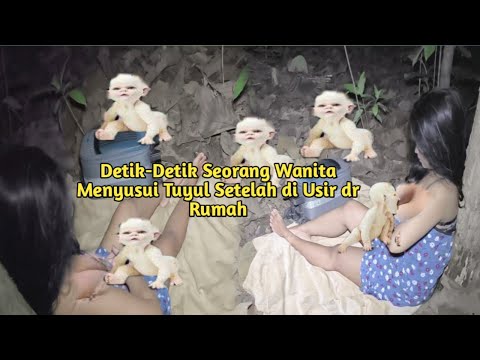 Di Usir Oleh Suami dan Mertuanya Wanita ini Nekat Menyusui Tuyul Sendirian di Hutan ini