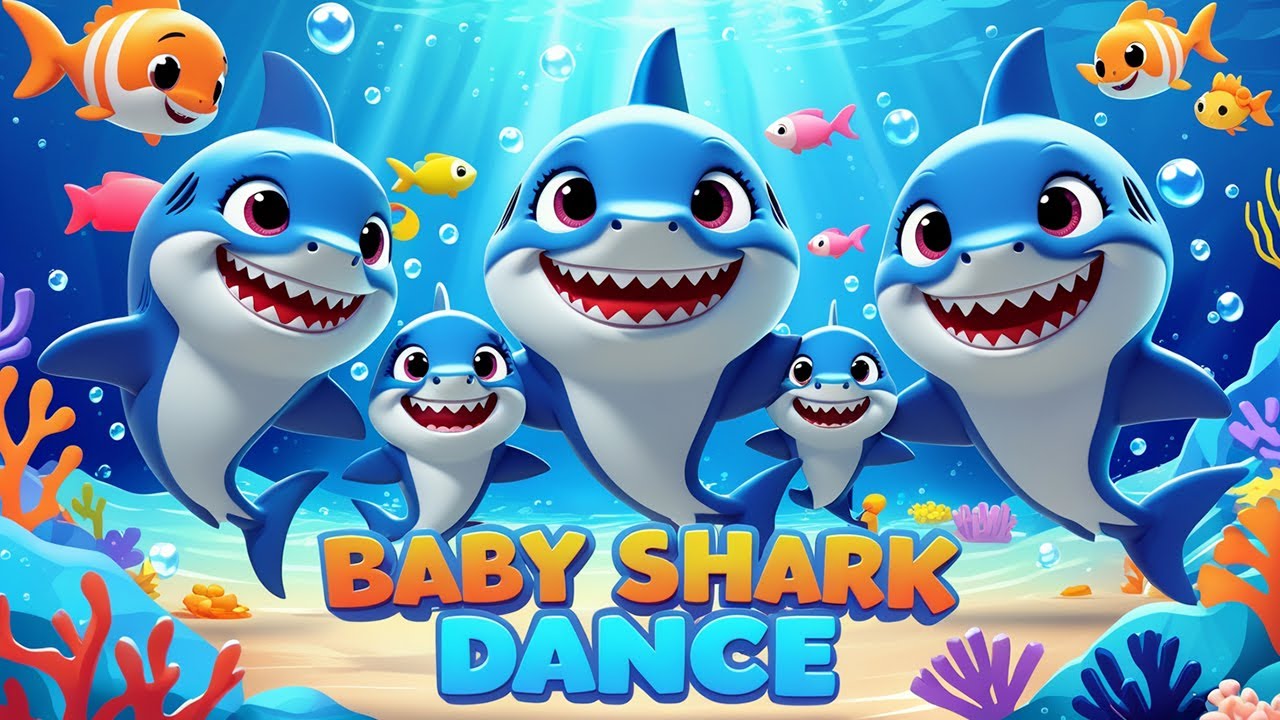 Sing & Move with Baby Shark 🎵 Best Nursery Rhymes for Children - YouTube