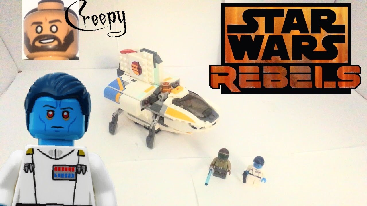GRAND ADMIRAL THRAWN!! | LEGO Star Wars The Phantom 2017 Review Set ...