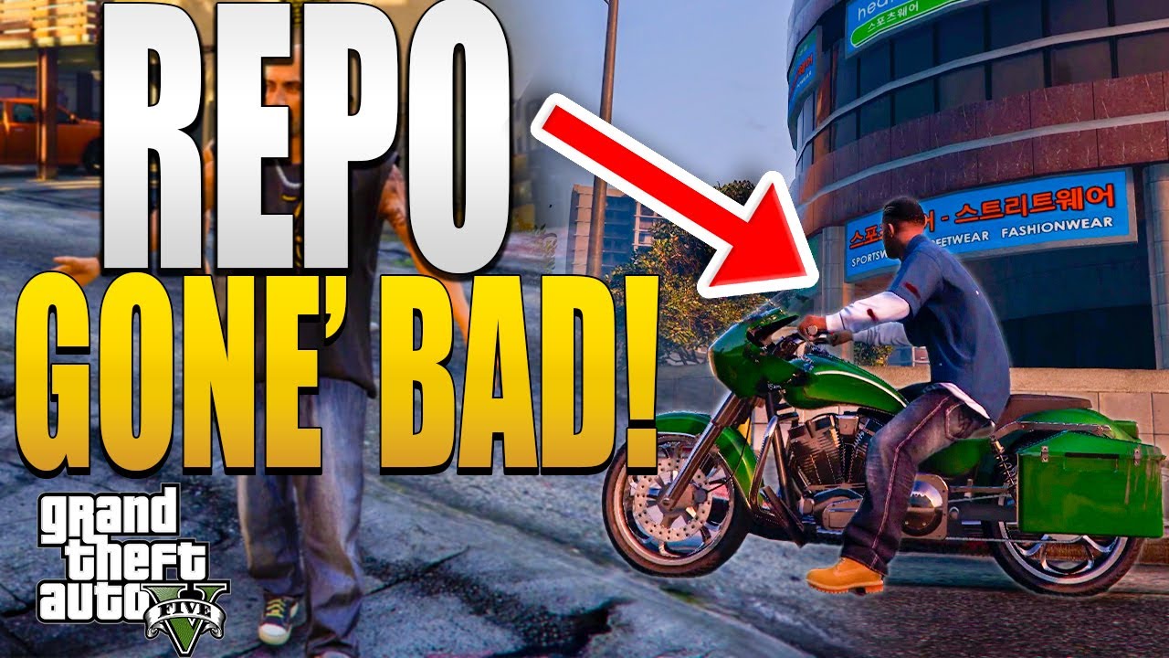 GTA 5: This Repo Took a WILD Turn (First Playthrough Fails) - YouTube