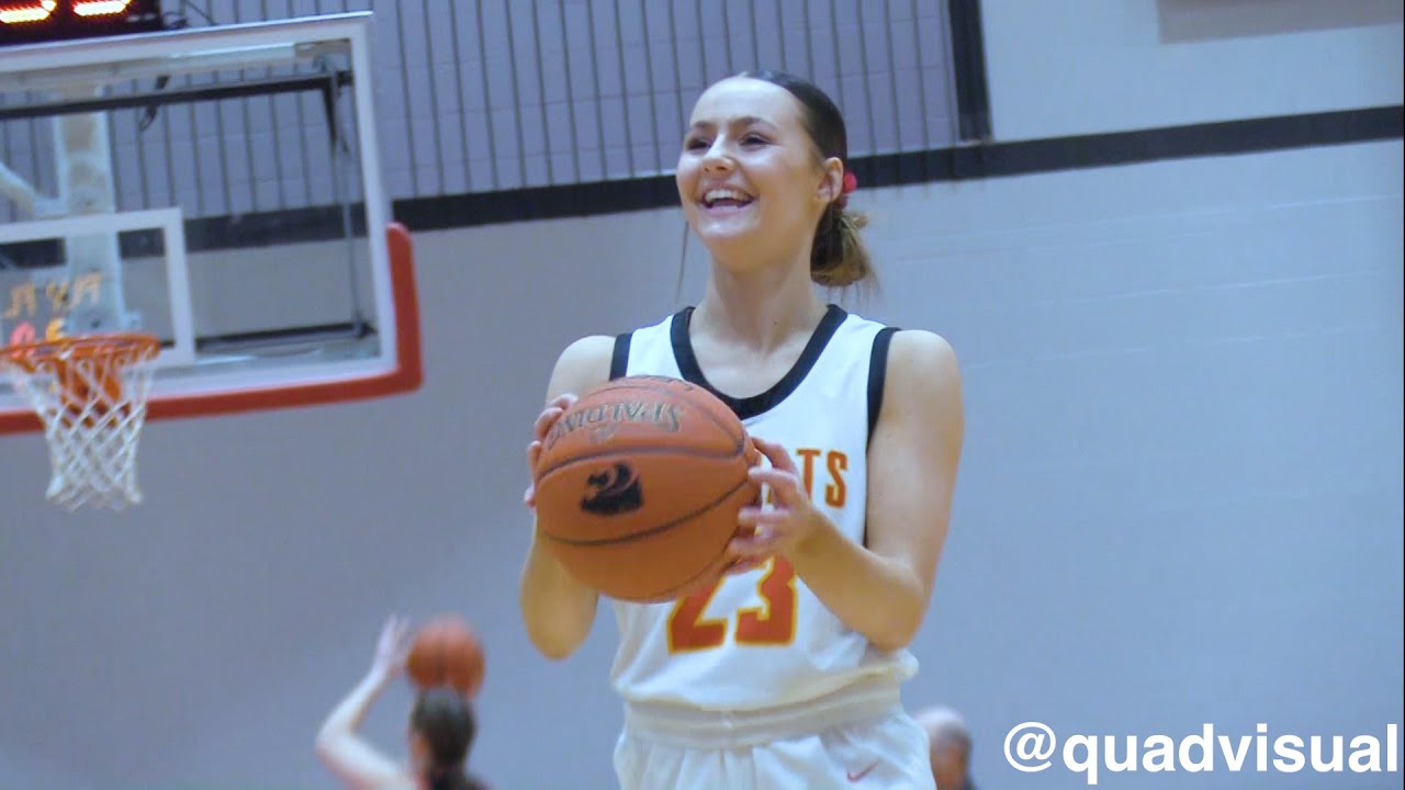Macy Comito Carlisle High School Record 39 Points vs ADM! - YouTube