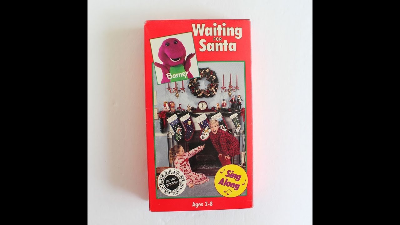 Barney: Waiting for Santa 1992 VHS - YouTube