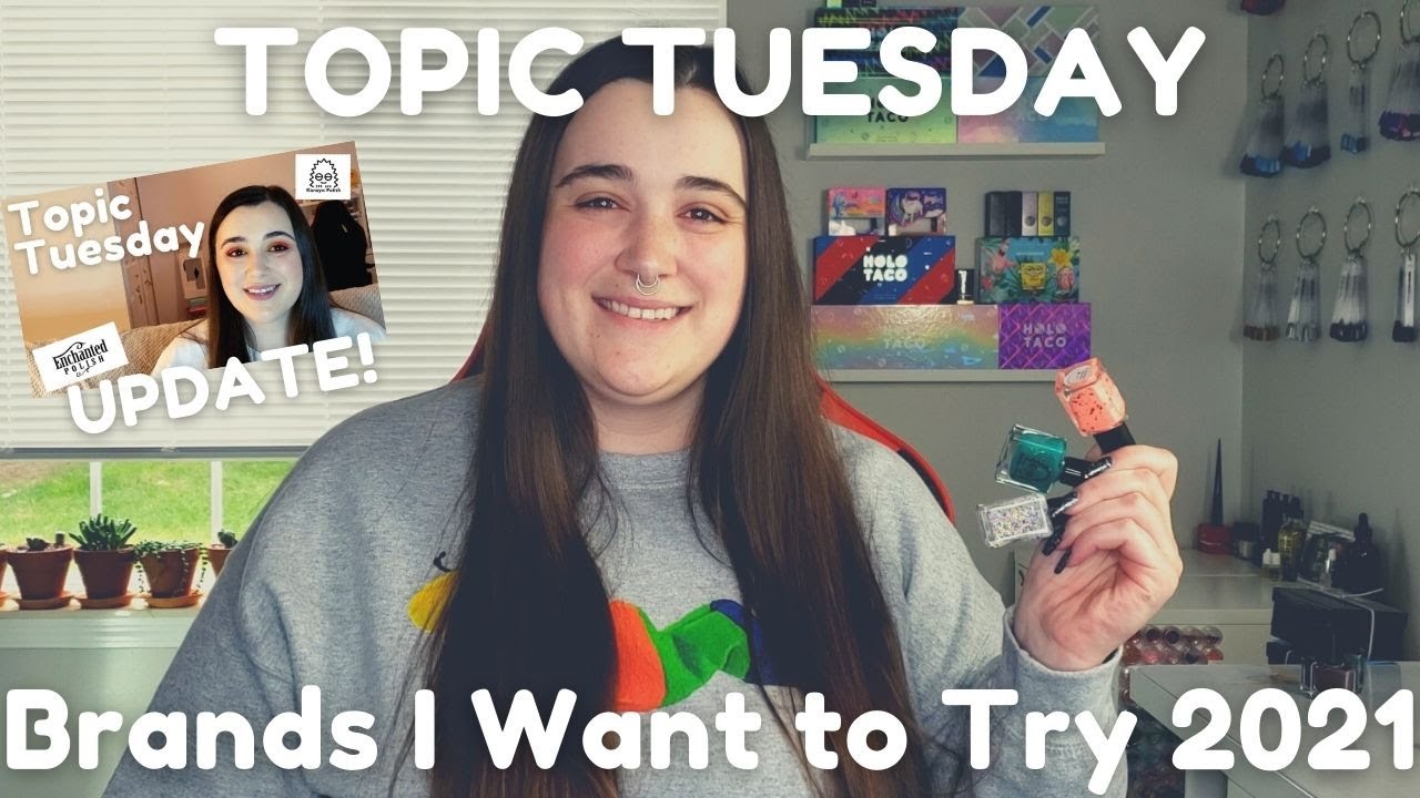UPDATE: Brands I Want To Try In 2021 | Topic Tuesday - YouTube