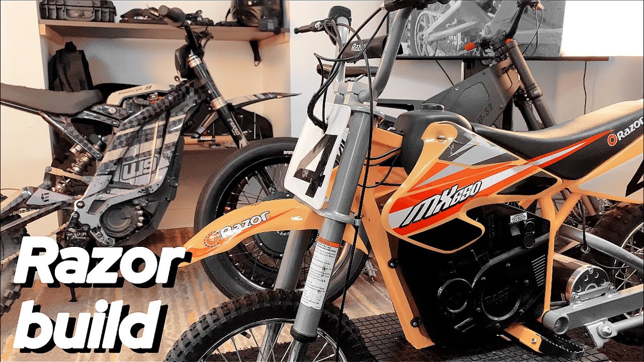 worlds most Expensive razor mx650 build using high end surron parts ...