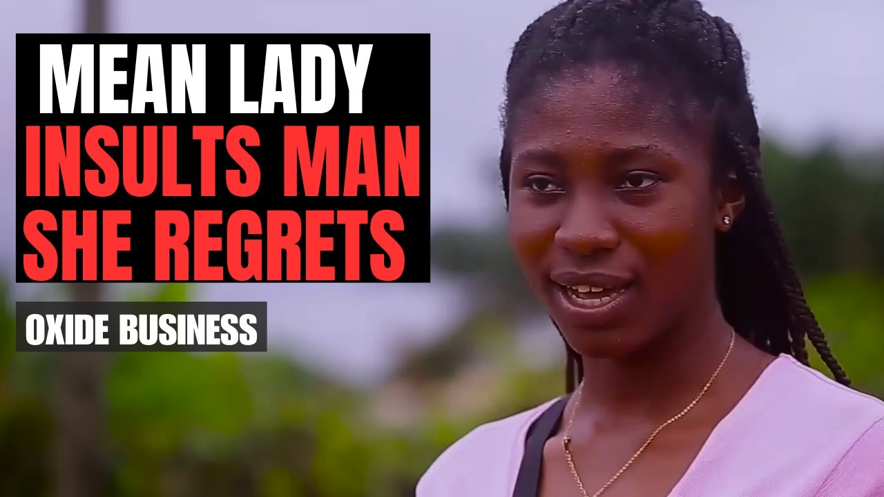 Mean lady disrespects stranger who approached her on the street she ...
