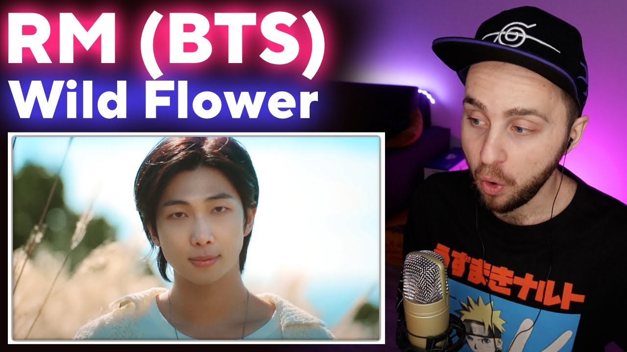 RM – Wild Flower (Feat. Youjeen) // реакция - YouTube