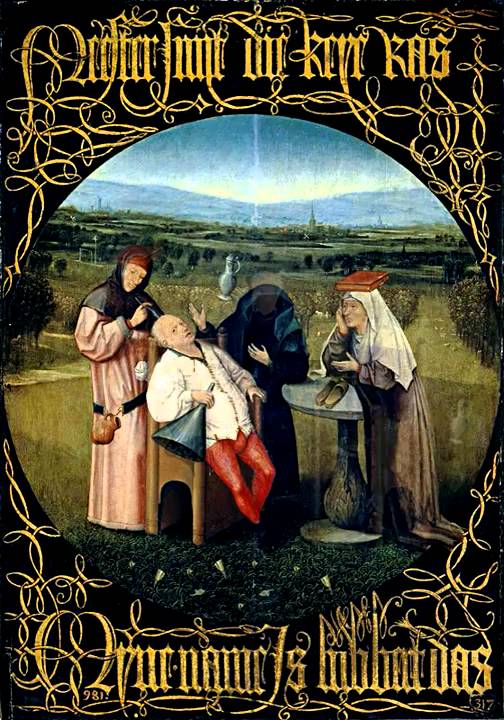 Animated picture: Hieronymous Bosch - The Cure of Folly (Extraction of ...