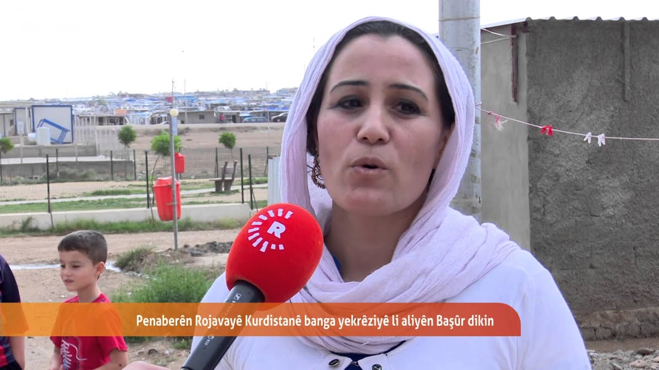 Ji penaberên Rojava banga yekrêziyê - YouTube