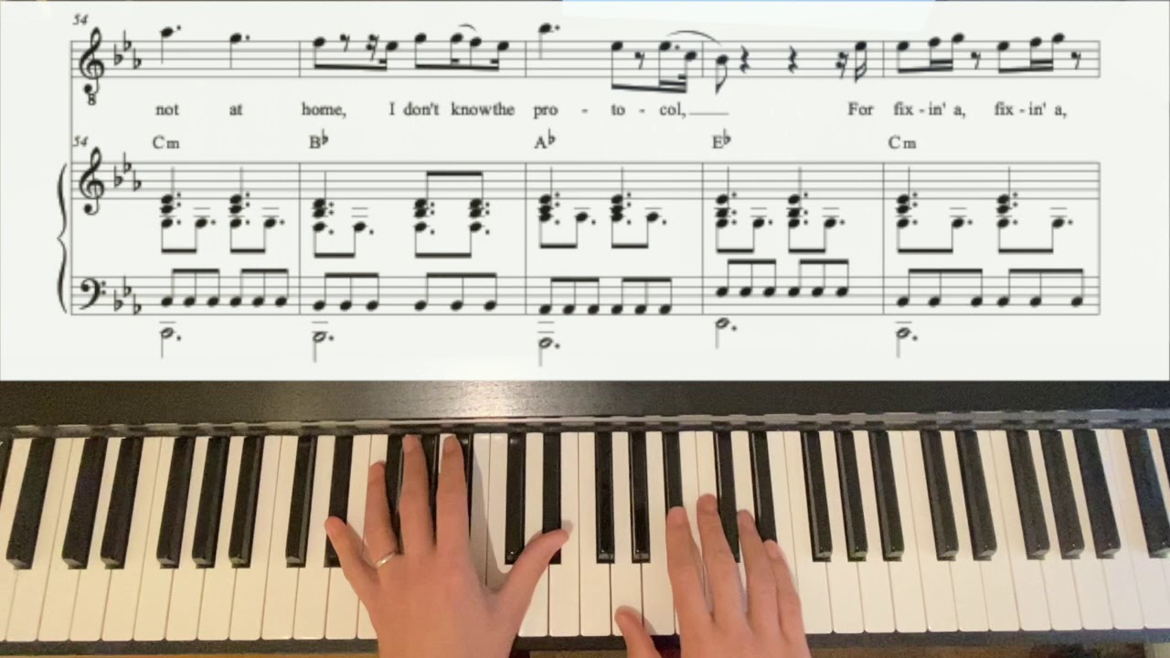 PROTOCOL by The Vamps - Piano Solo Cover with sheet music, learn to ...