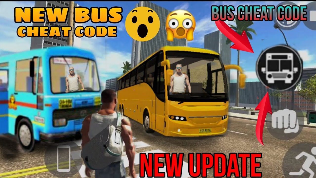 BUS CHEAT CODE NEW UPDATE ||INDIAN BIKES DRIVING 3D || - YouTube