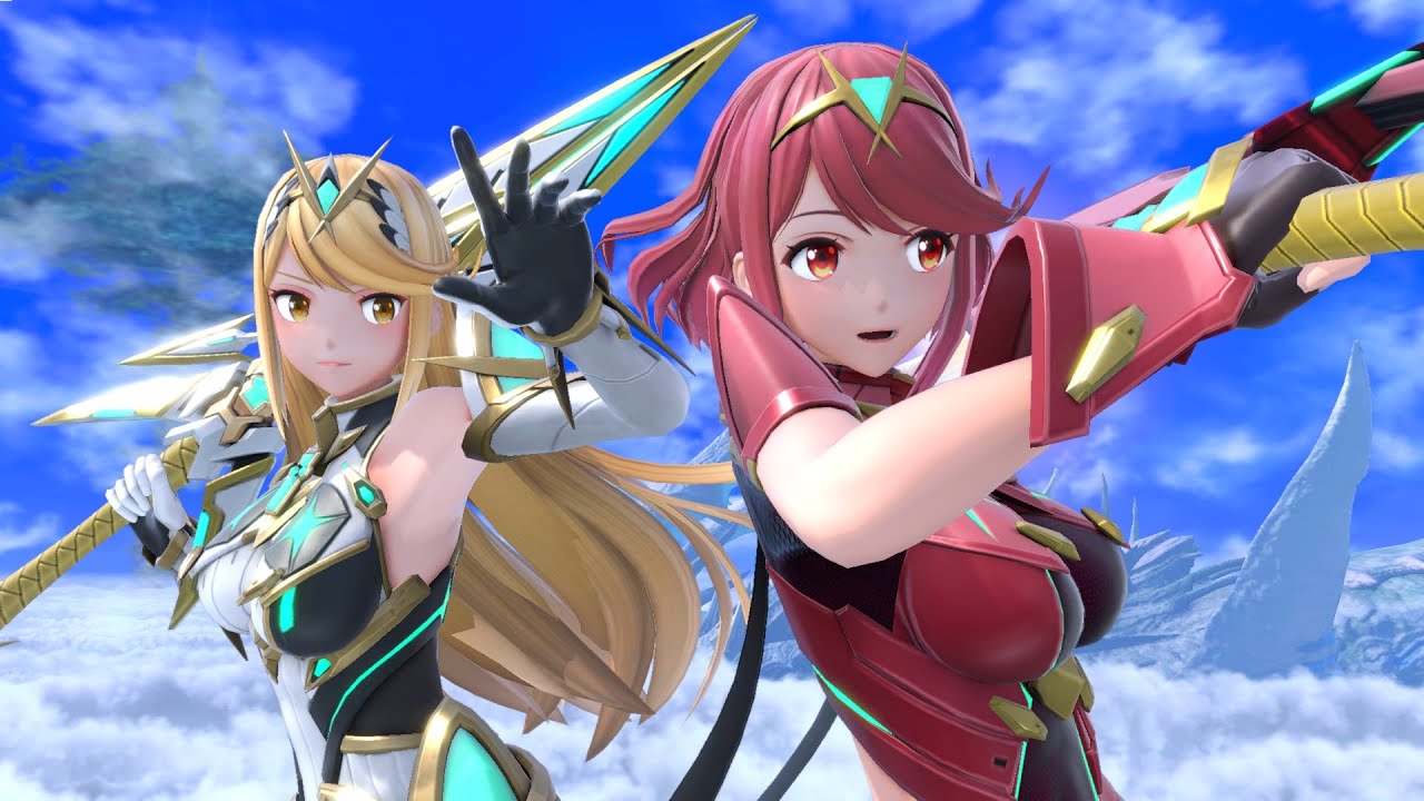 PYRA AND MYTHRA LOOK ABSOLUTELY INCREDIBLE! PYRA AND MYTHRA ...