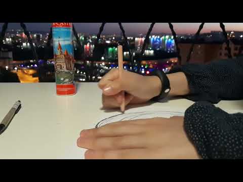 Testtürlı Kız Çizim-Hijab Girl Drawing