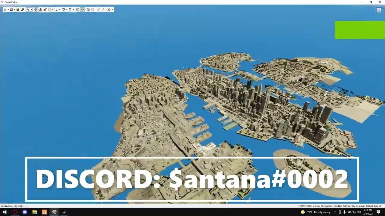 FiveM/GTA 5 | CodeWalker | Liberty City/New York City Map Version - YouTube