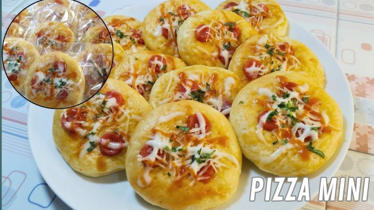 Cara Mudah Membuat Pizza Mini Youtube