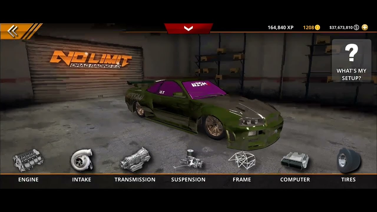 No Limit Drag Racing 2.0 / SKYLINE 10.5 TUNE - YouTube