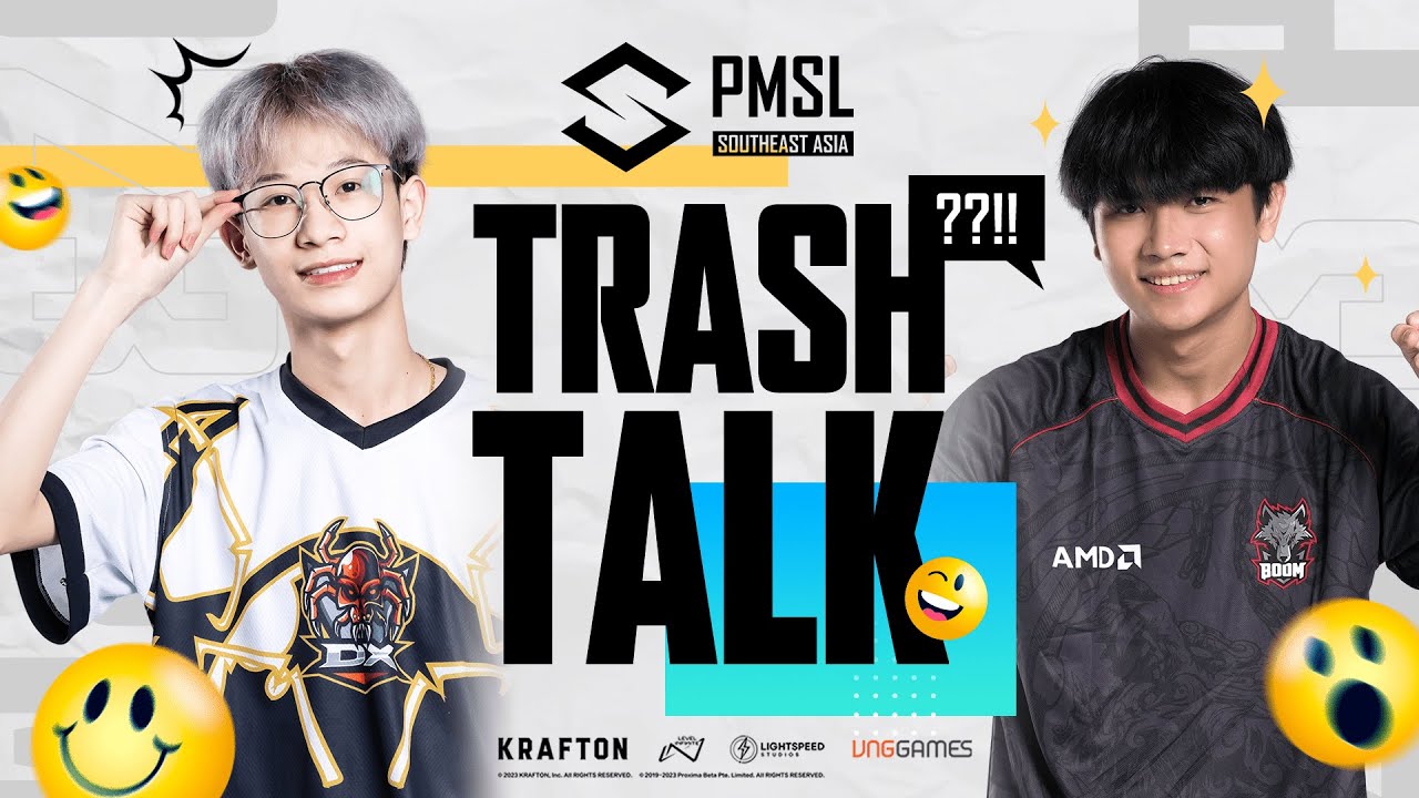 TRASH TALK 2023 PMSL SEA SPRING | PUBG MOBILE - YouTube
