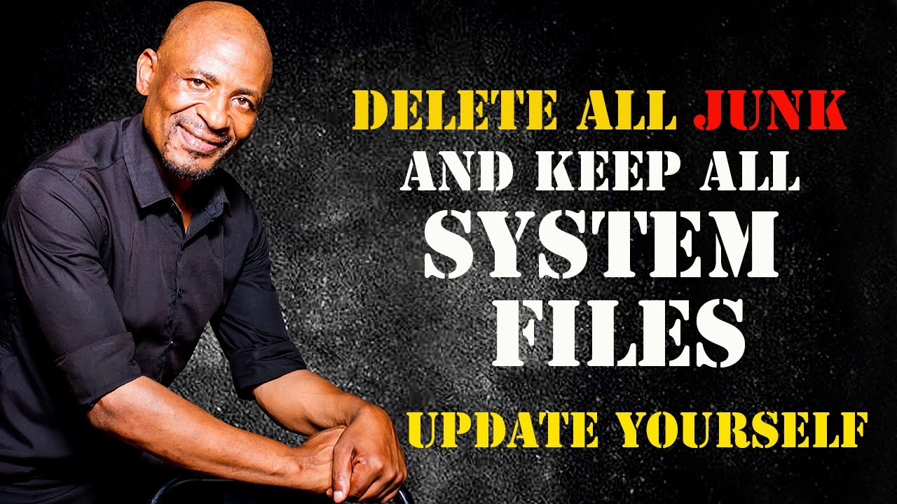 Delete All Junk and Keep ALL System files - YouTube