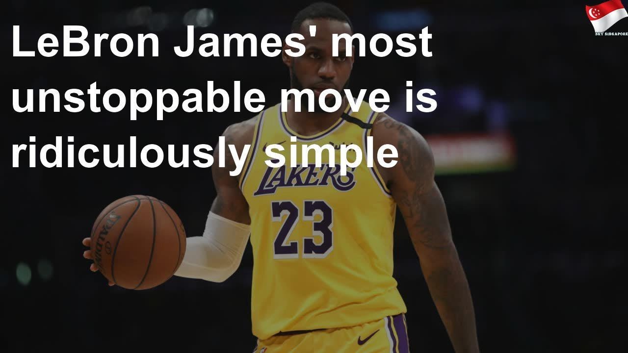 LeBron James' most unstoppable move is ridiculously simple - YouTube