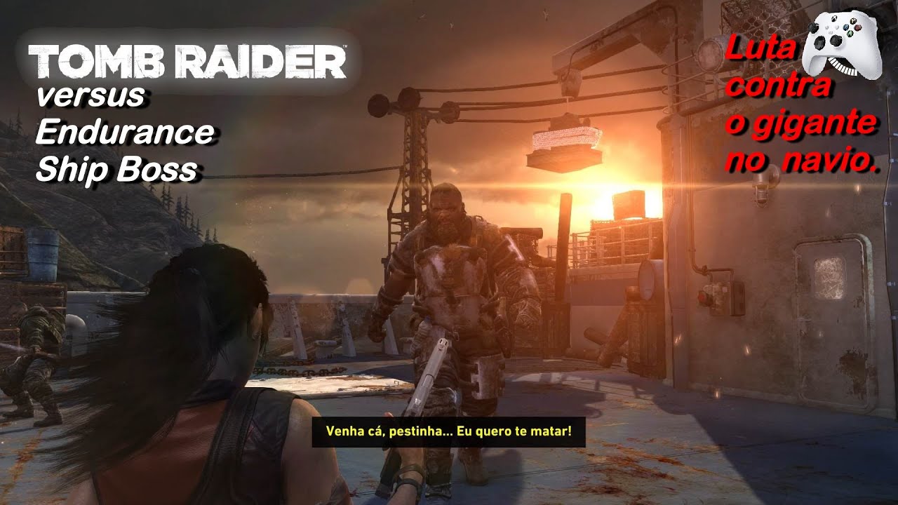 Completo: Tomb Raider - Lara Croft versus gigante no navio - Endurance ...