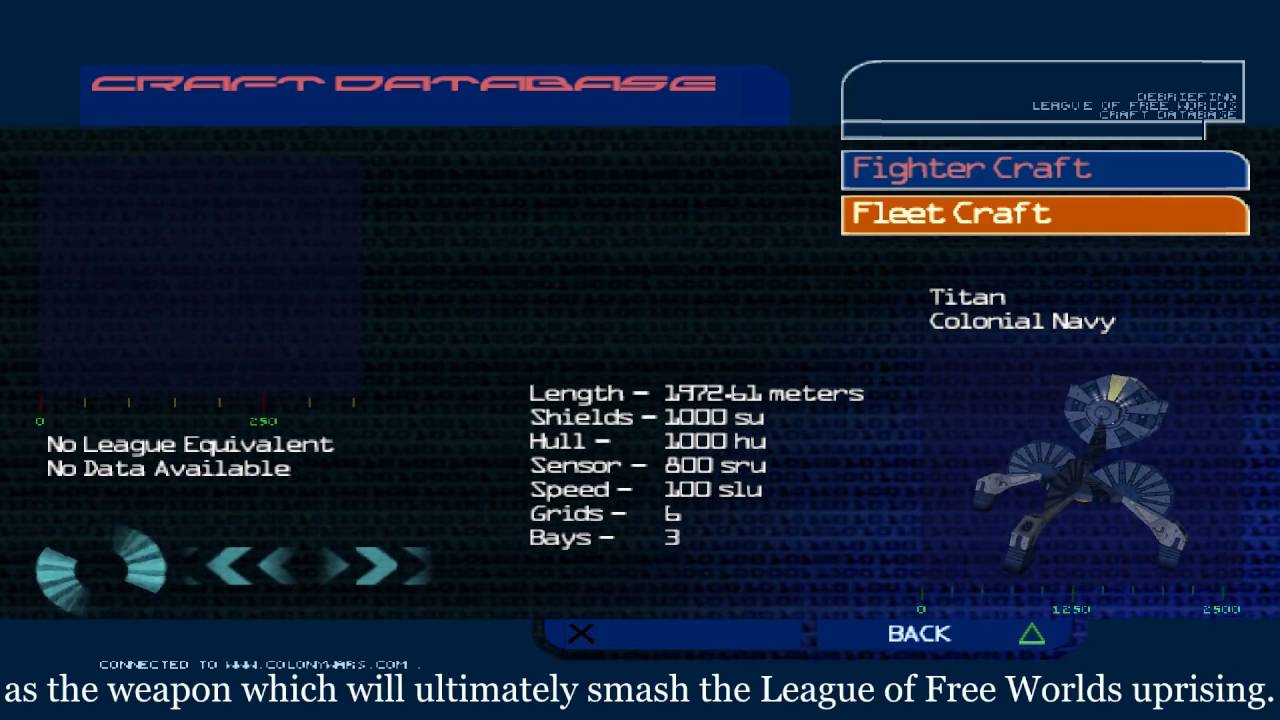 [Let's Play] Colony Wars - Titan Information - YouTube