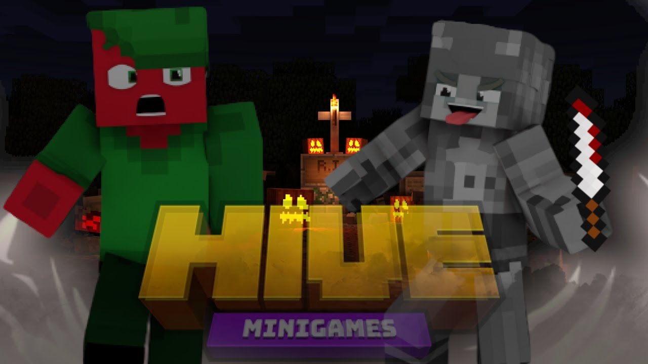 Eli und Ich jagen Geister auf The Hive | Minecraft Ghost Invasion mitm ...