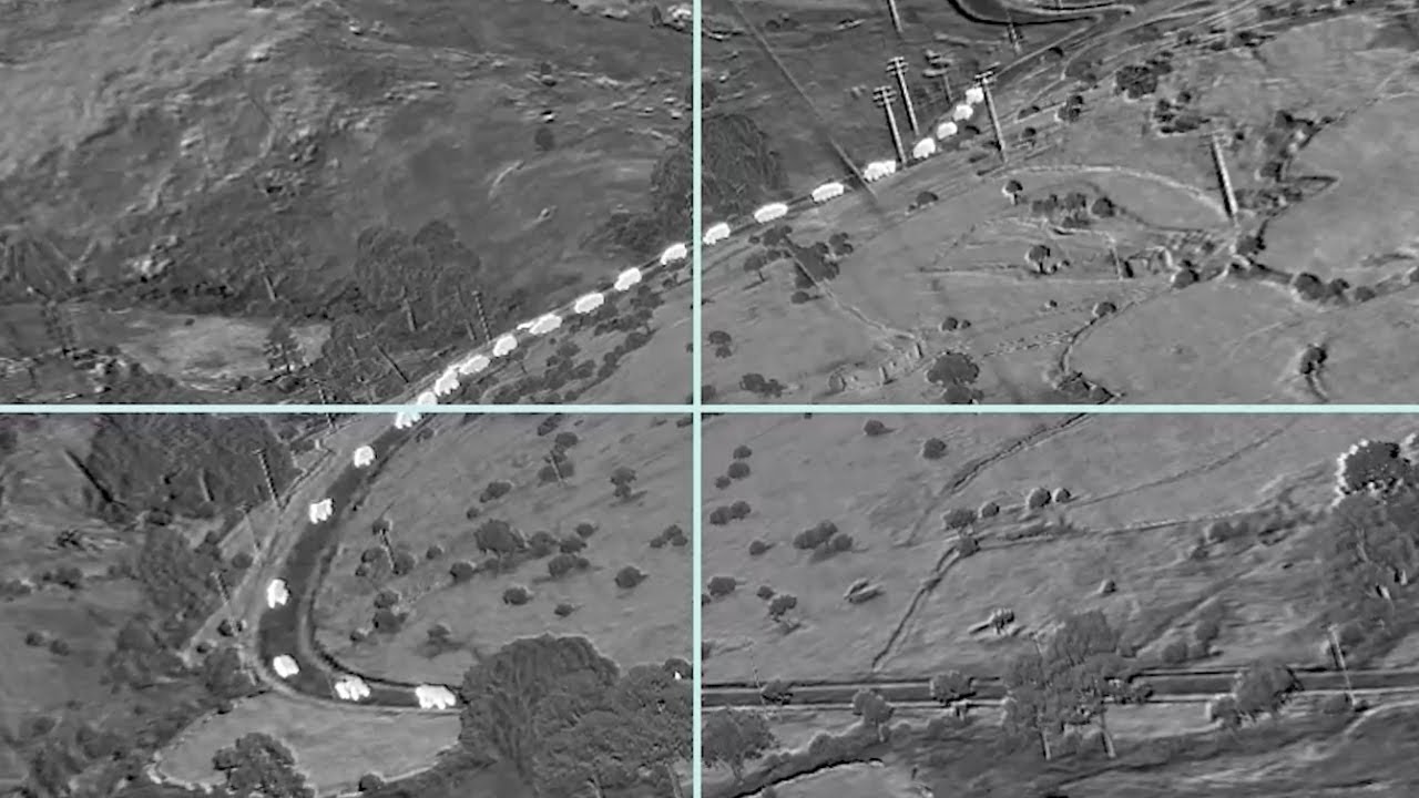 Anomaly Huge Russian Convoy Was Destroyed On A Way By Ukraine - YouTube