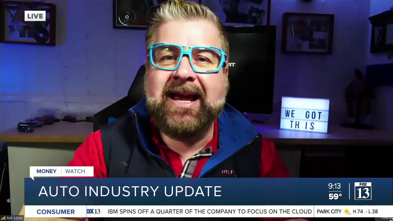 Nik Miles Live Auto Industry Update KSTU Fox 13 10 09 2020 09 10 22 ...