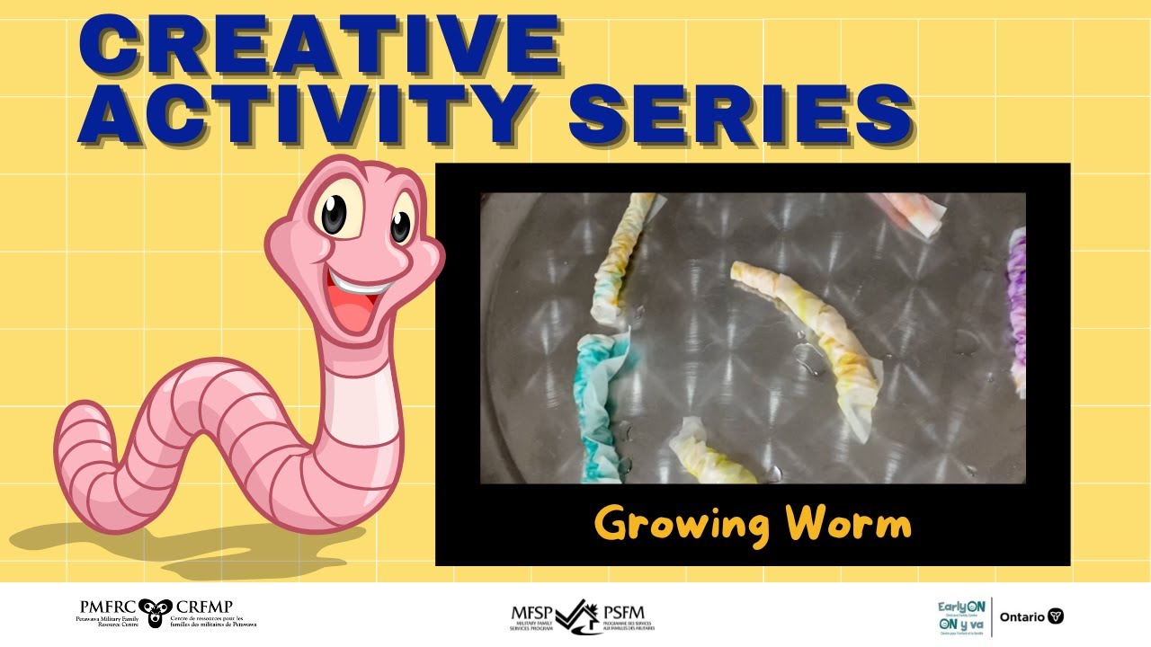 Creative Activity - Growing Worm - YouTube