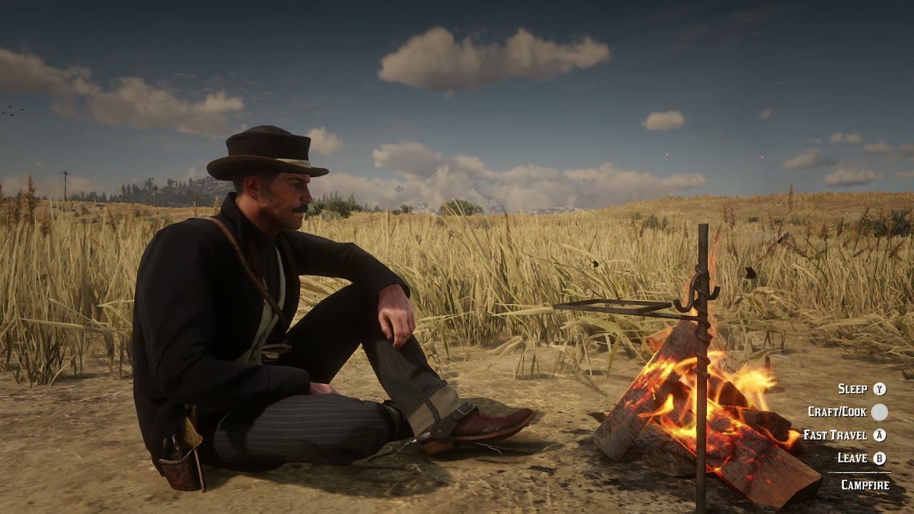 How to eat food in Red Dead Redemption 2 - YouTube