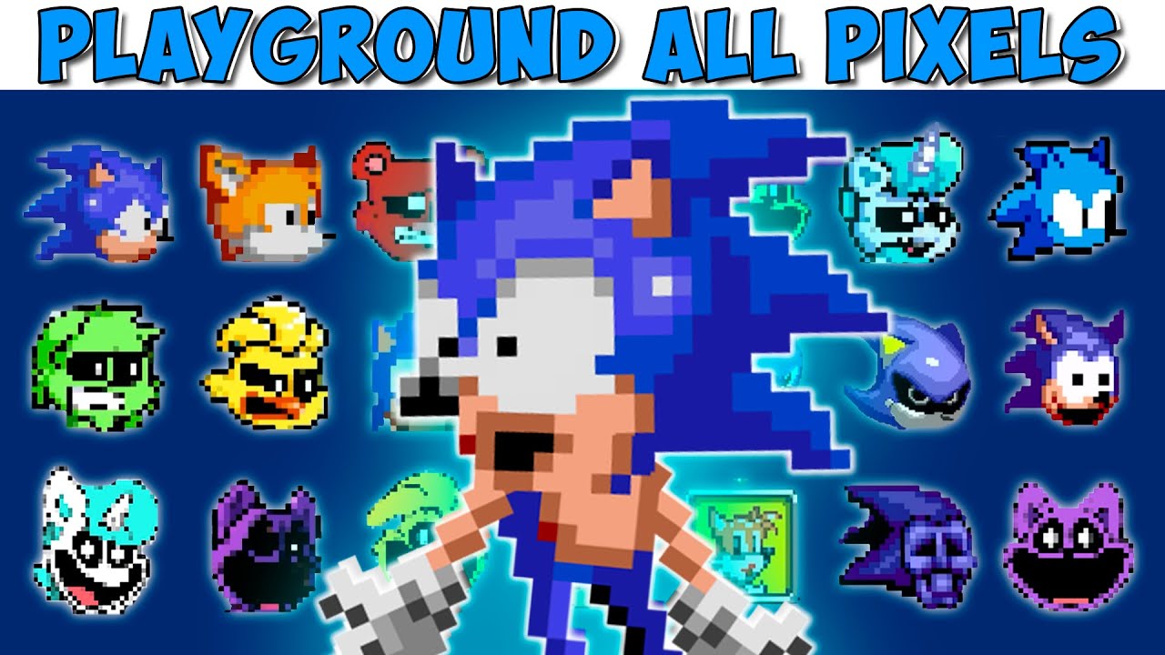 FNF Character Test | Gameplay VS My Playground | ALL Pixels Test #2 ...