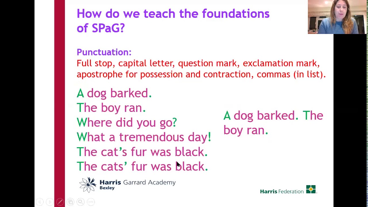 SPaG - How We Teach Spelling, Punctuation and Grammar - YouTube