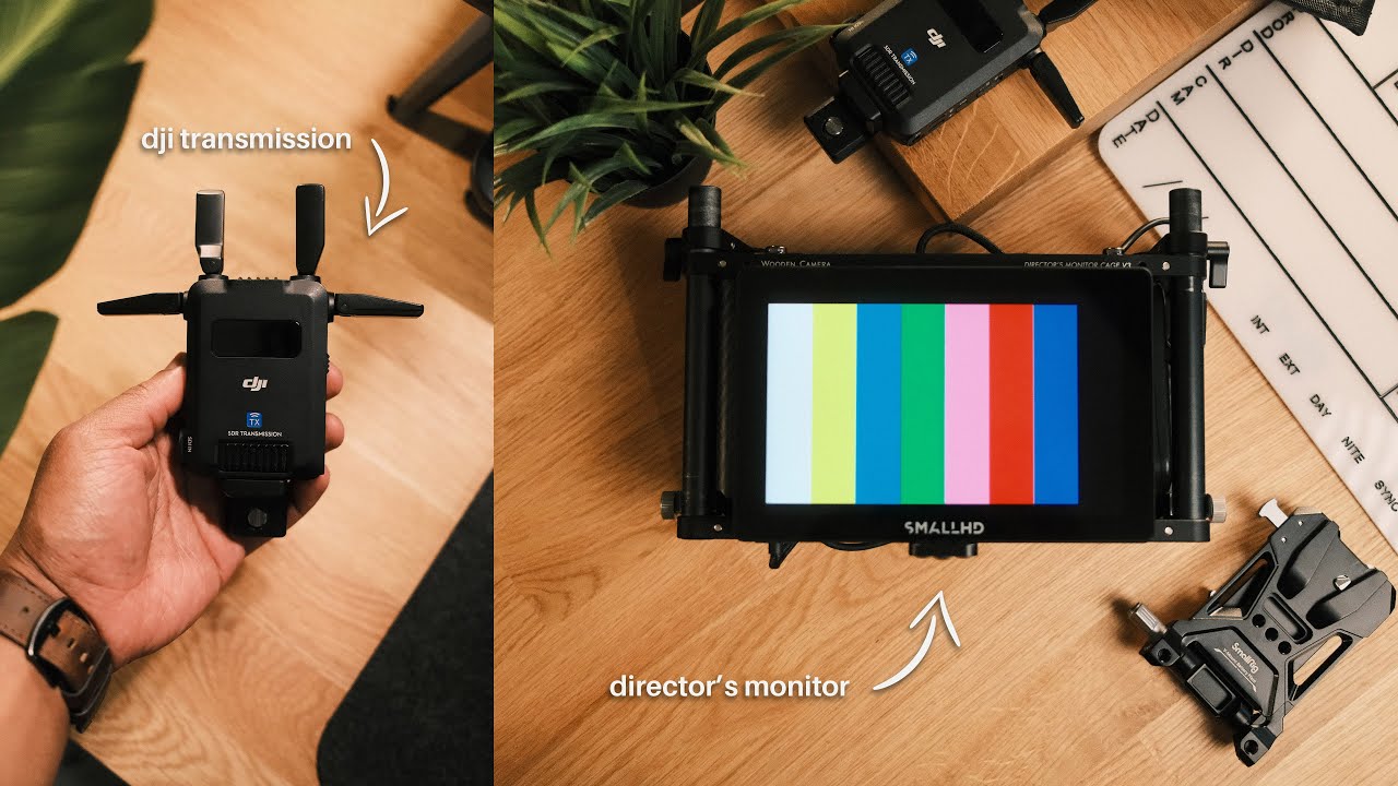 DJI SDR Transmission | Director's Monitor Rig Build - YouTube