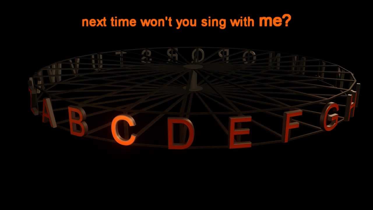 Alphabet Song, ABC Song (Karaoke Version) High Definition (HD) - YouTube