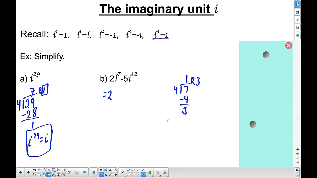 Imaginary Number I Pt 3 YouTube Imaginary Number I Pt 3 YouTube