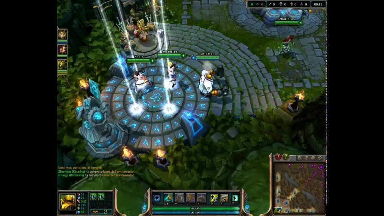 League Of Legends Football Team - YouTube