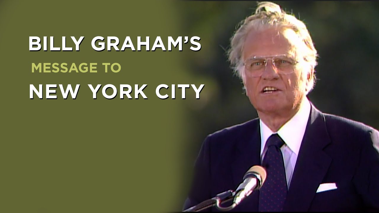 Billy Graham’s Message to New York - YouTube