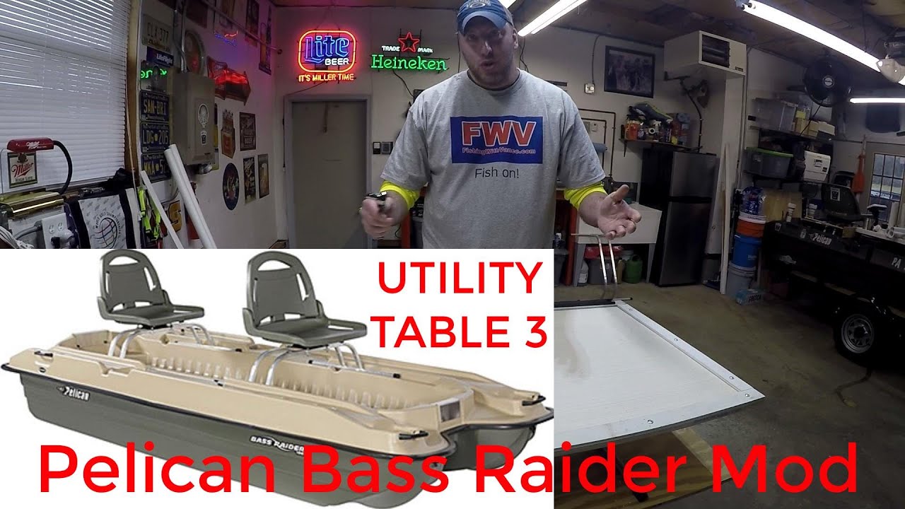 PELICAN BASS RAIDER 10E MODIFICATIONS | FishingWithVance - YouTube