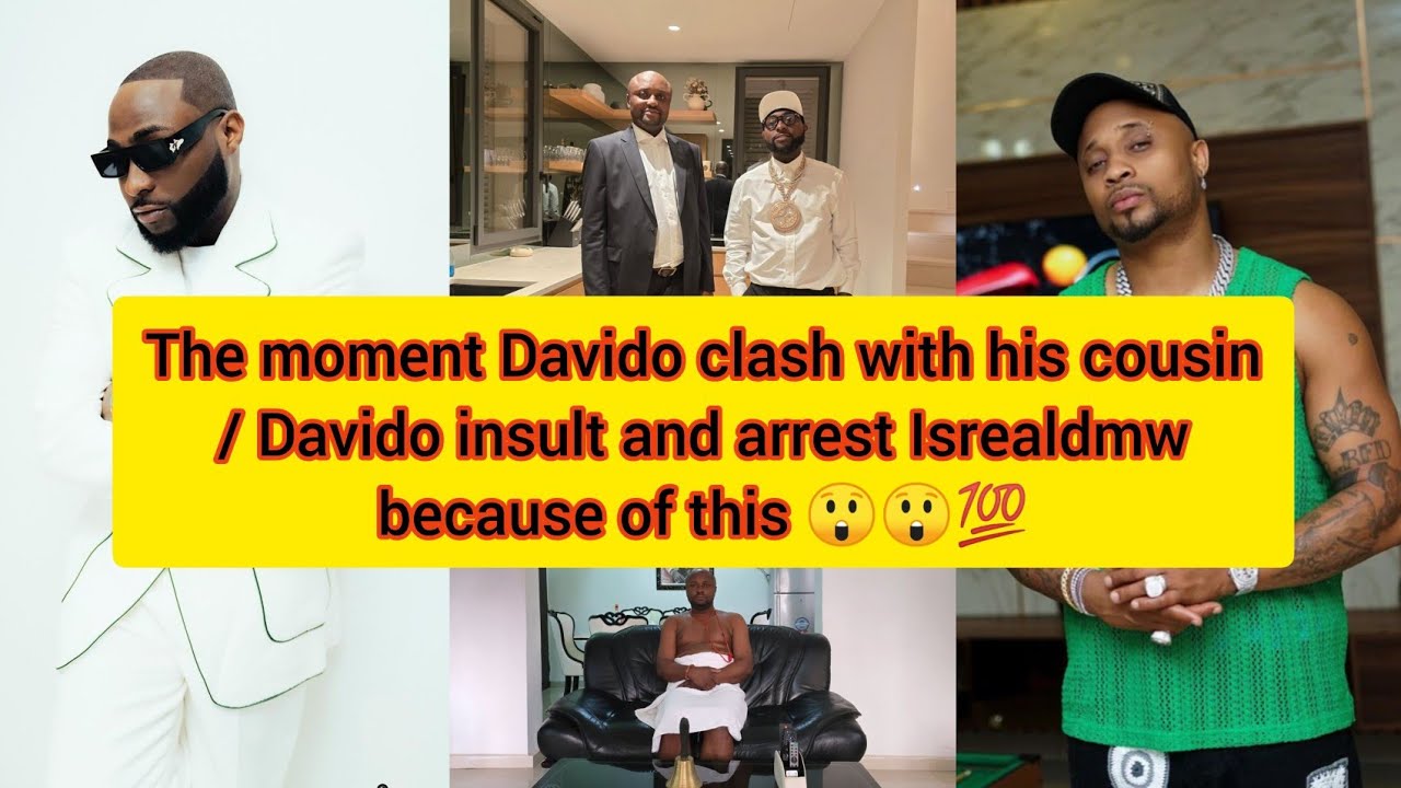 The moment Davido clash with his cousin Bred/Davido insult and arrest ...
