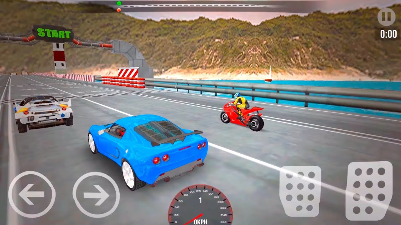 Car vs Bike Racing - Android Gameplay - YouTube
