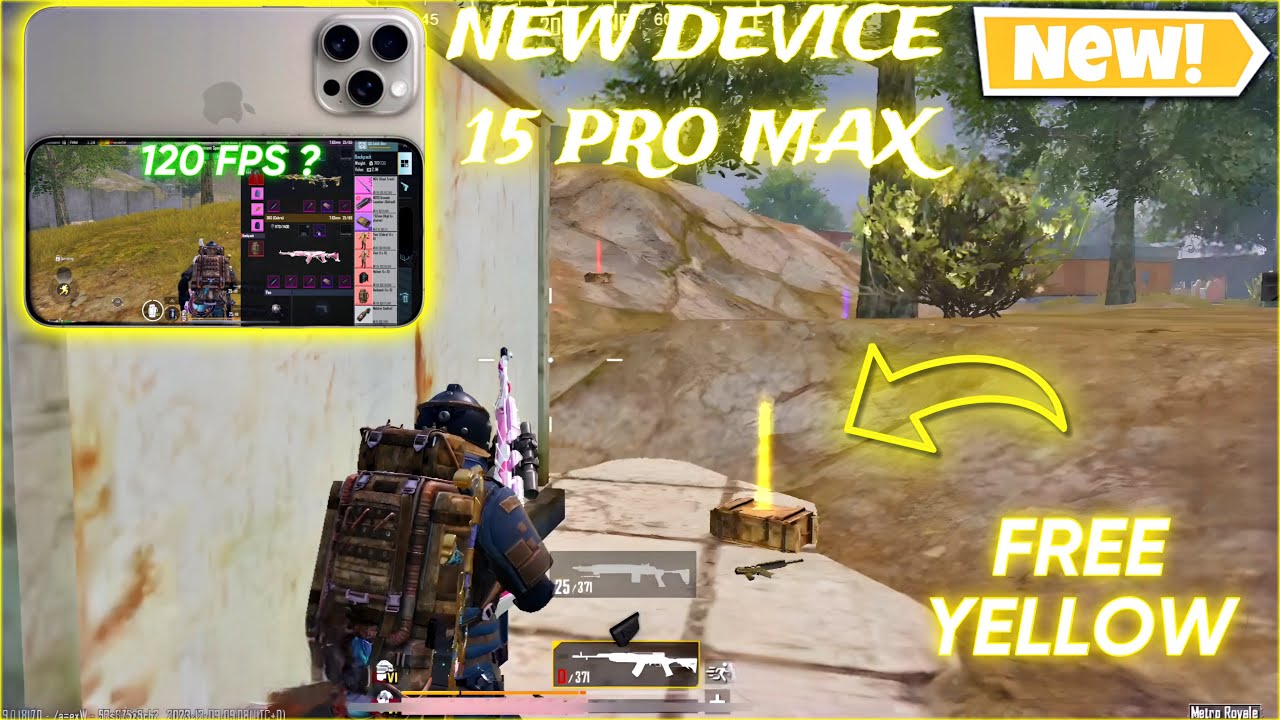 Metro Royale First Gameplay With New Device and Get Yellow Box From ...