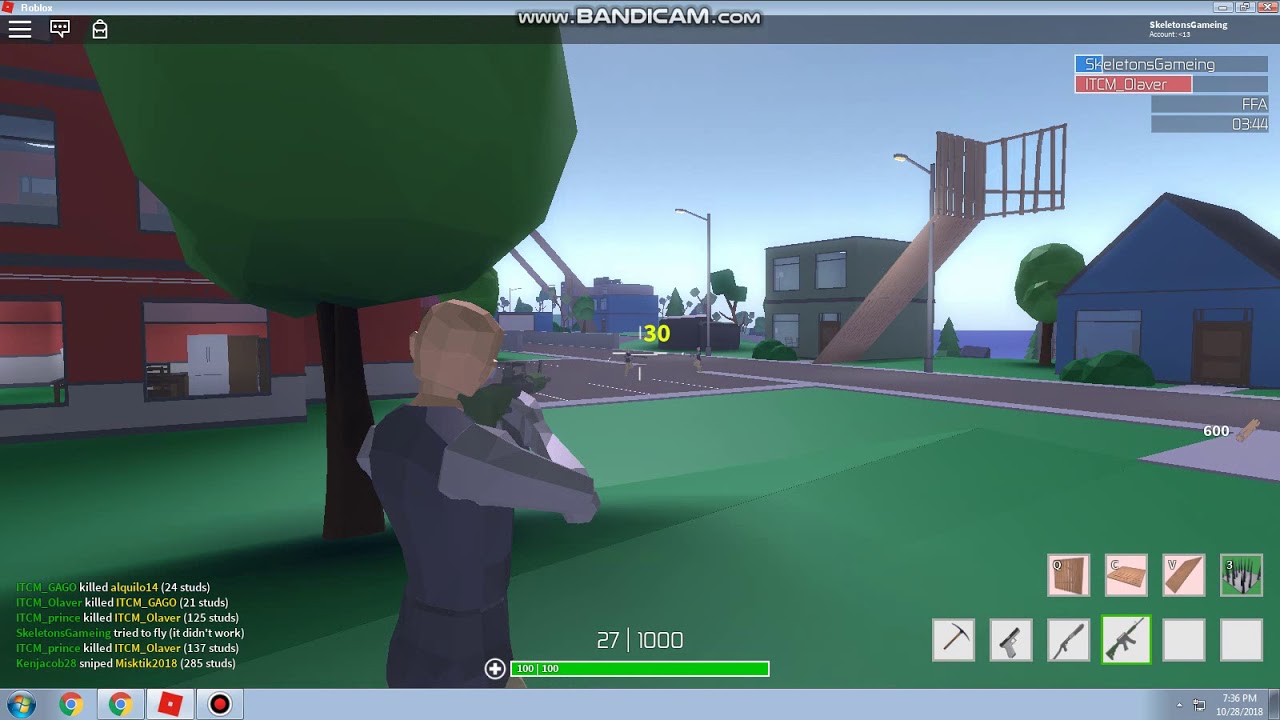 Playing a new game copy fortnite!!! - YouTube