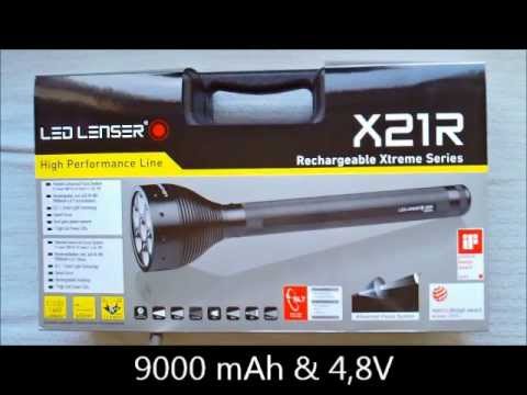 LED Lenser X21R Taschenlampe Test / Review - YouTube
