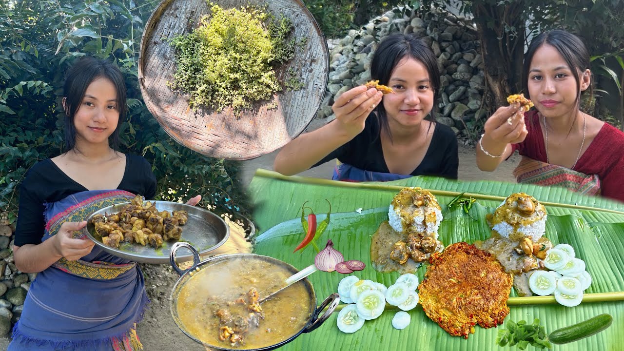 Traditional Bodo Dish | Onla Jwng Dao | Village style cooking | Khwma ...